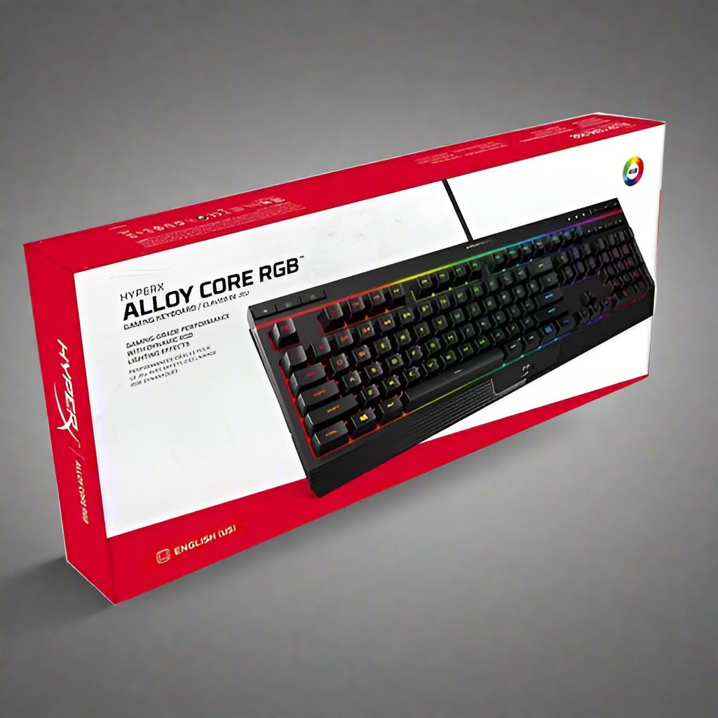 HyperX Alloy Core RGB Gaming Keyboard (Membrane Switches) – Simply Gaming